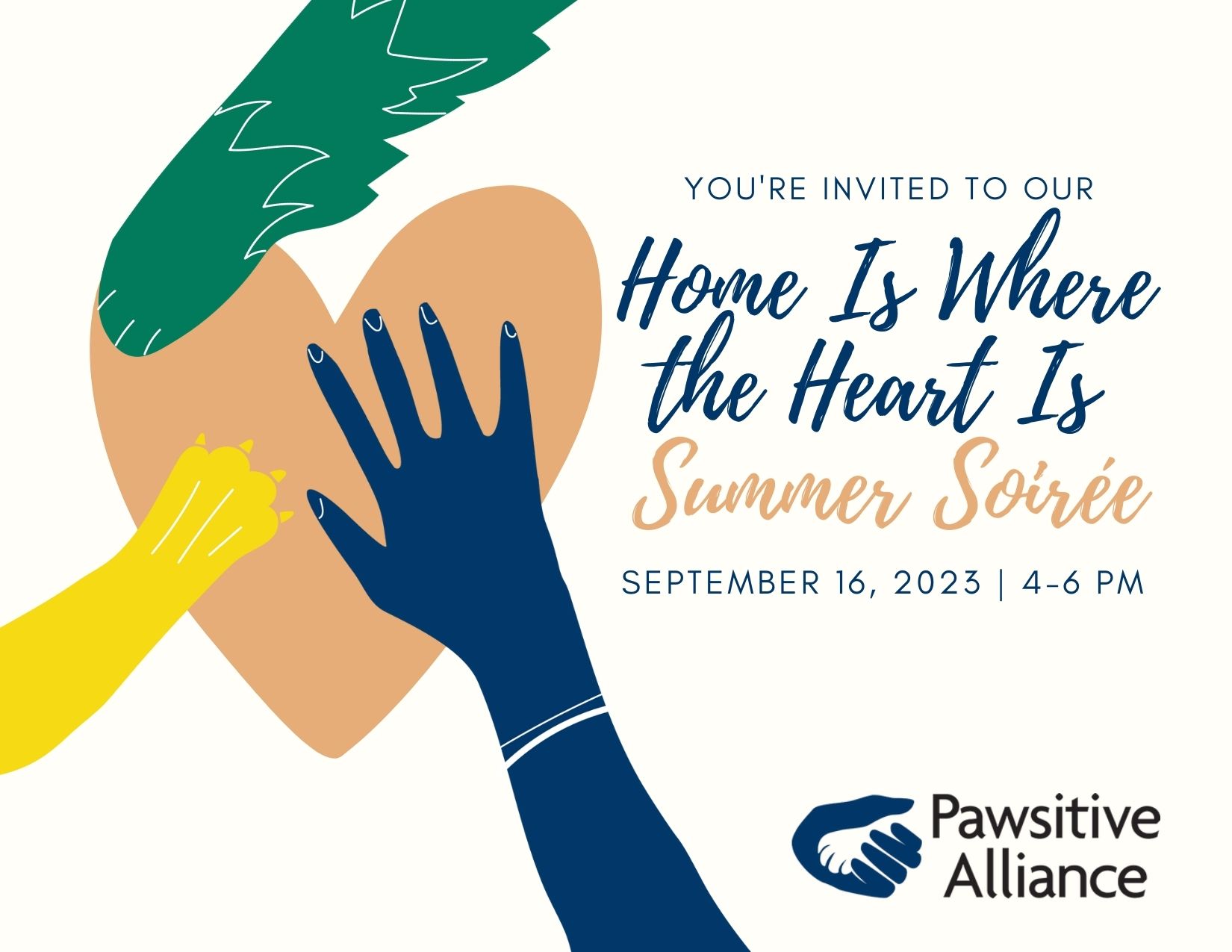 Invitation front 2023 – Pawsitive Alliance